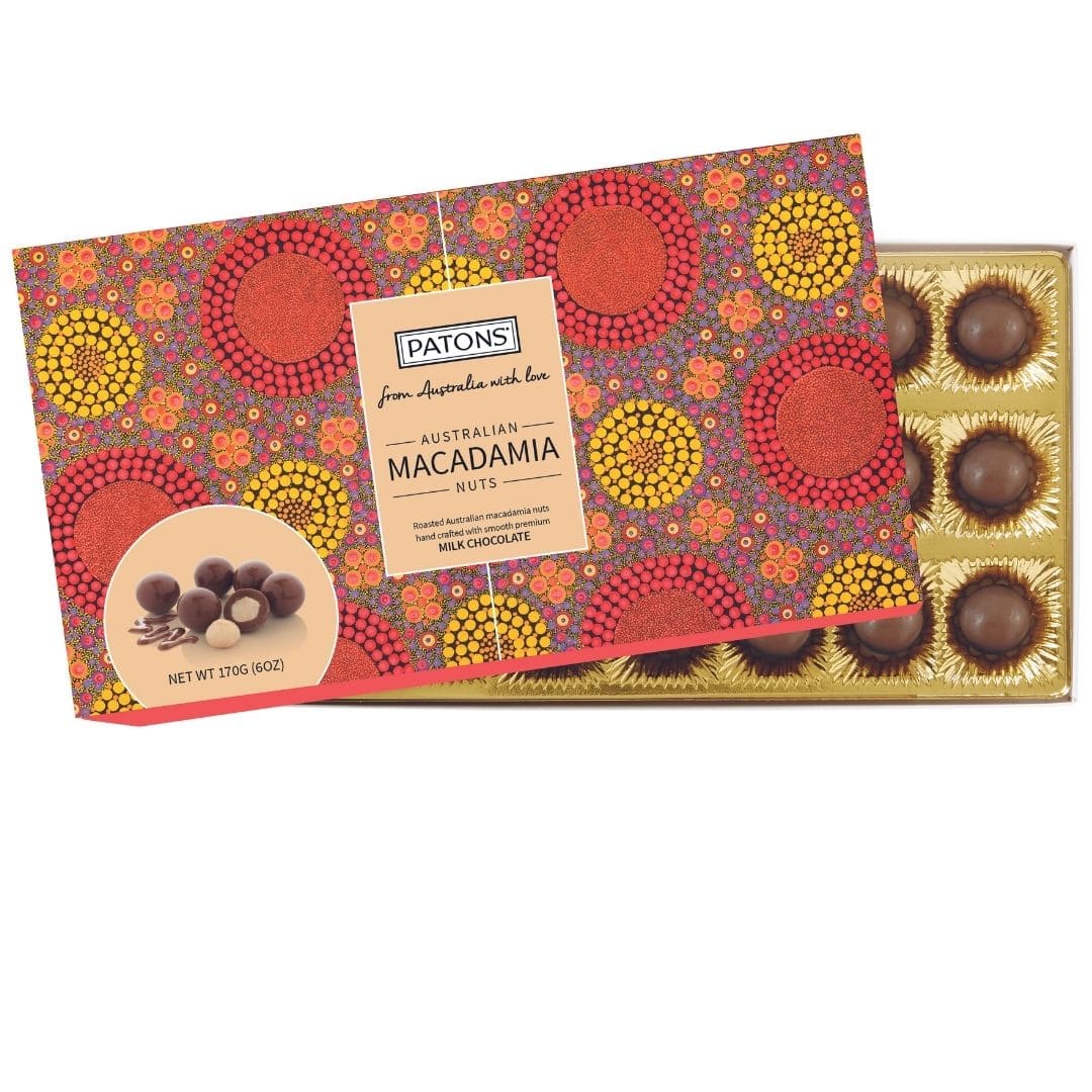 Buy Milk Chocolate Macadamia Tjupurrula Aboriginal Art