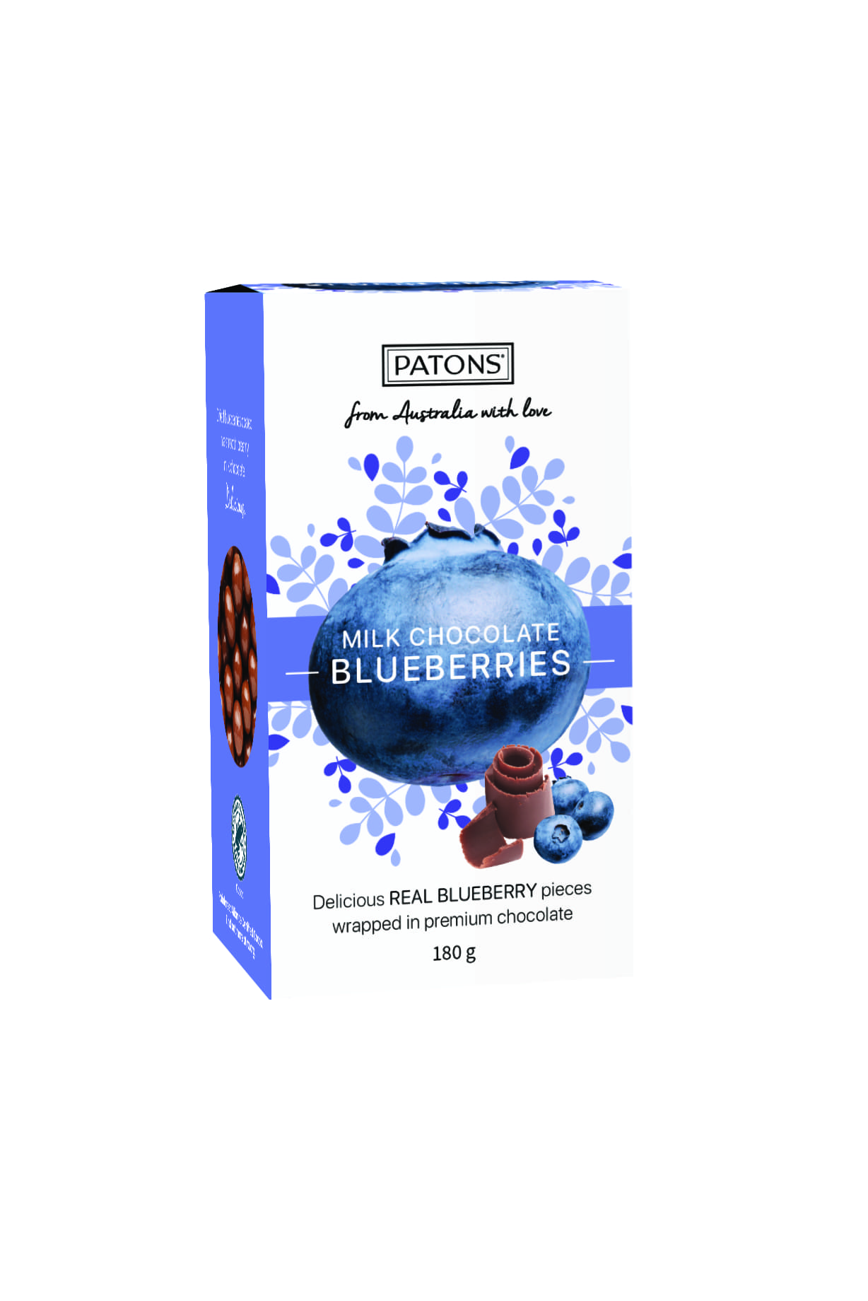 Milk Chocolate Blueberries Box - Patons